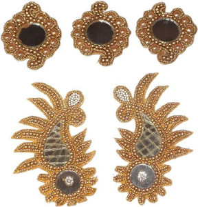 Dealx aari work patch mango design combo of 5 - aari work patch mango ...