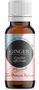The Premium Nature Organic Ginger Essential Oil for Lymphatic Drainage ...