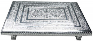 Bhimonee Fancy Aluminium Foil Designer Rectangle 15x10 inches Bajot ...