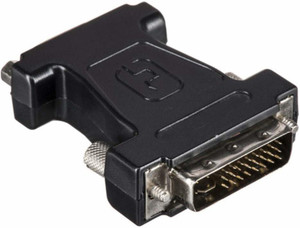 HP VGA Cable 0.23 m VE053AA DVI-VGA Adapter Connector Converter Kit ...