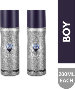 OSR Boy Deodorant 200ML Each (Pack of 2) Deodorant Spray - For Men ...