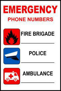 MSL EMERGENCY PHONE NUMBERS FIRE BRIGADE, POLICE & AMBULANCE (2 Nos ...