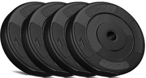 Aurion 4 kg 4kg Vinyl Weight Plates Set for Weight Lifting Dumbbell ...