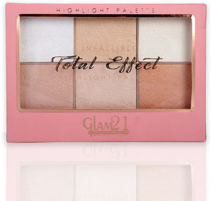 Glam21 Total Effect Highlighter Palette 01, Get Multidimensional Glow ...