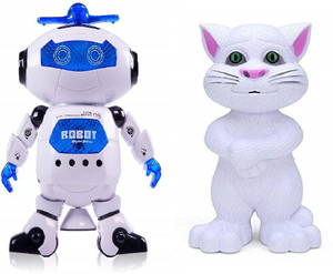 Kidsaholic Talking Tom Cat for Babies Speaking Repeat Words with ...