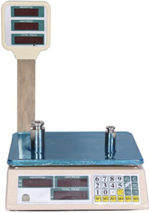 Sensotech 30 KG Price Counting heavy battery backup scale Used for Home ...