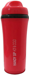 asian Handy Sip Gym Protin Shaker Bottle,400 ml, Red 400 ml Shaker ...