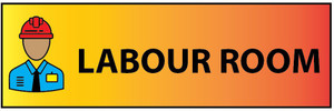 VVWV LABOUR ROOM SIGN STICKER Emergency Sign Price in India - Buy VVWV ...