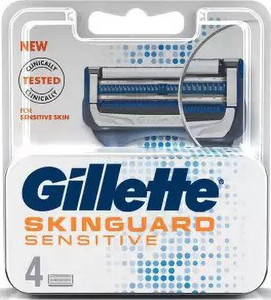 Gillette Skin Guard Sensitive 4 Blades Pack Of 1 - Price in India, Buy ...