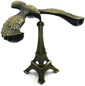 PragAart Metal Balancing Eagle with Eiffel Tower for Tabletop ...