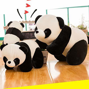 Stuffiez Multi Size cute and super soft panda Combo, Panda Triplets ...