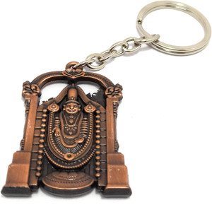 Key Era Tirupati Balaji Double Side Metal Key Chain Price in India ...