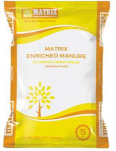 MATRIX Enriched Manure (Bio-Enriched Organic Manure) 5 kg Fertilizer ...