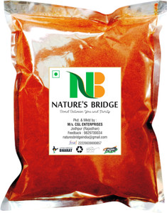 Nature's Bridge Organic Red Chilli Powder - 900 Gm / Mathania Lal Mirch ...
