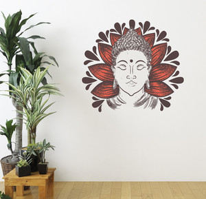 TRIDENT 55 cm Buddha Removable Sticker Price in India - Buy TRIDENT 55 ...