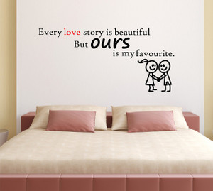 Luke and Lilly 100 cm PVC Vinyl Wall Sticker Removable Sticker Price in ...