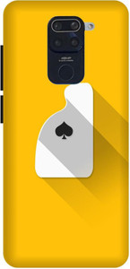 MD CASES ZONE Back Cover for Redmi Note 9 Yellow Card Card Game Printed ...