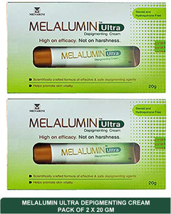 Melalumin ultra depigmenting cream - anti pigmentation cream(pack of 2 ...