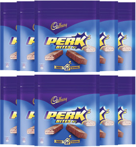 Cadbury Perk Chocolate Home Treats Bars (10 x 175.5 g) Truffles Price ...