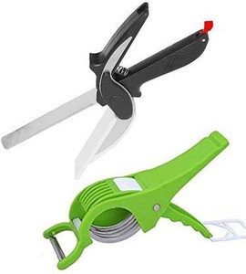 asqure Cutter & Peeler Plus Clever Cutter Knife & Vegetable Slicer ...