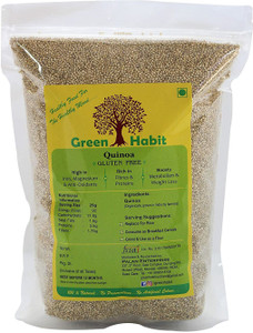 greenhabit habit Organic White Quinoa (1 Kg Pack) Quinoa Price in India ...