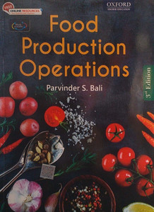 Food Production Operations: Buy Food Production Operations by Bali ...