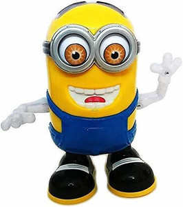 Haulsale Minion Dancing With Music, Flashing Lights Action For Kids ...
