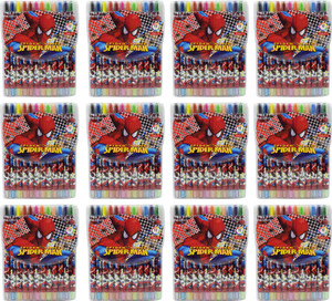 Flipkart.com | Asera Spiderman Cartoon Rolling Crayons for Kids (Set of ...