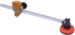 uptodatetools 18" Multi-Function Roller Type Circular Glass Cutter ...