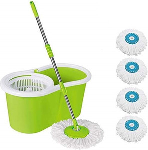 RIYABEST PLASTIC MAGIC-MOOP-GREEN Mop Set Price in India - Buy RIYABEST ...