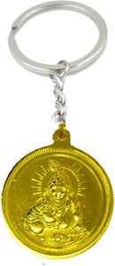 AFH Hare Krishna Laddu Gopal 38 mm coin Key chain Key Chain Price in ...