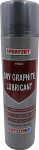 SPRAYZET Dry Graphite Lubricant 6023 Aerosol Spray Can 700ml Dry ...
