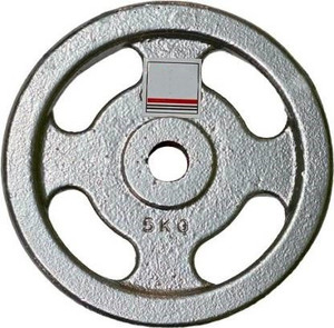 RIO PORT 80 kg WP-80KG Cast Iron Weight Lifting Plates Home Gym Combo ...