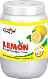 BEE ONE LEMON FACIAL MASSAGE CREAM 900 ML - Price in India, Buy BEE ONE ...