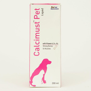 MANKIND Calcium Supplement For Dogs & Cats With Vitamin A, Vitamin D3 ...