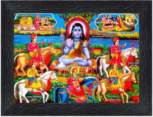 pnf Poster And Frame Gorakhnath Frame Painting |For Pooja Room | Best ...