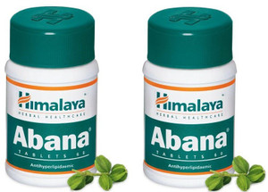 HIMALAYA Abana 60 Tablet (Pack Of 2) (helps in reducing cholesterol ...