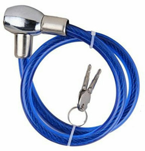 RESHNE Heavy Duty Multi-Purpose Key Chain Helmet Lock (Blue) (Pack of 1 ...