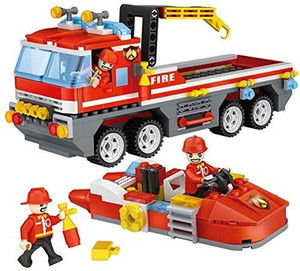 radhey preet COGO 4136 CITY FIRE BLOCK SET, 354 PIECES, FOR OF CHILDREN ...