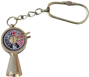 Ascent India Set Of 2 Brass Telegraph Keychain Key Chain Price in India ...