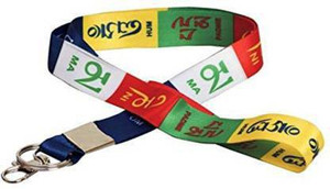 PlazaGo Tibetan Ladakh Prayer Words Lanyards With Carabiner Key Chain ...