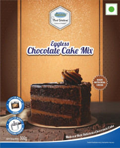 Midas Foods MIDAS - Eggless Chocolate Cake Mix (300g) - Just add Oil ...