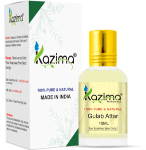 Kazima Gulab Perfume For Unisex - Pure Natural (Non-Alcoholic) Floral ...