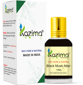 KAZIMA Black Musk Perfume For Unisex - Pure Natural (Non-Alcoholic ...