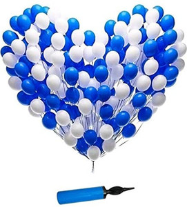 Flipkart.com | Blooms Mall Solid Balloons pack of 101 with pump Combo ...