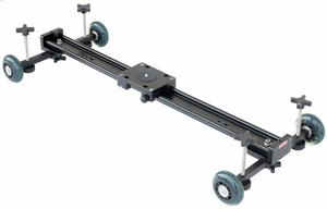 FLYFILMS 2ft / 24" / 0.6m Camera slider wheel dolly Adjustable Axles ...
