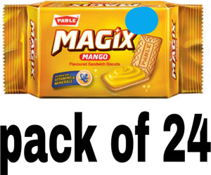 PARLE Magic mango flavoured biscuit Cream Sandwich Biscuit Price in ...