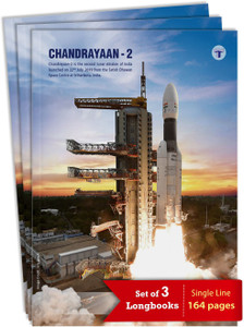 Target Publications Long Notebooks | Chandrayaan | 164 Single Line ...