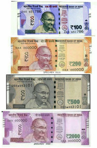 KIMAST Combo (20 Each x 7=140 Nakli Note) Playing Indian Currency Notes ...