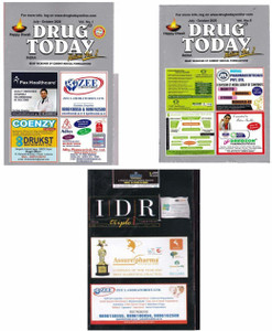 Drug Today July To October, 2020 With IDR Drug Book, 2019 Pack Of 3 ...